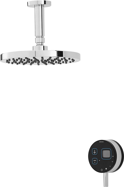 Bristan Artisan Thermostatic Digital Mixer Shower With Ceiling Rose Kit ...