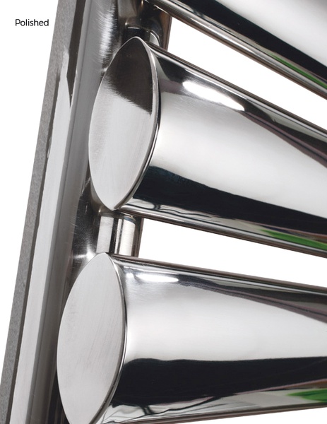 Rads 2 Rails Oval 800x500 Dual Fuel Polished Towel Rail PAP-080-D-50