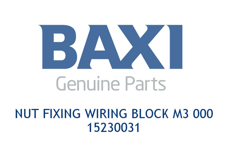 NUT FIXING WIRING BLOCK M3 000