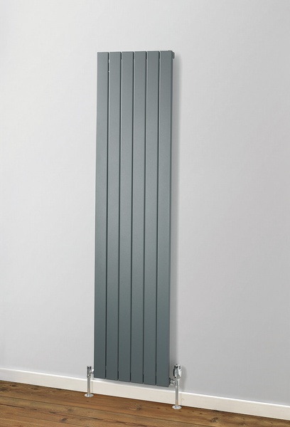 MHS Rads 2 Rails Primrose Double Panel Vertical White Radiator 1800x288mm