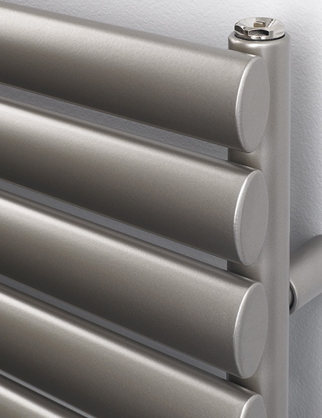 MHS Rads 2 Rails Finsbury 965x500mm Platinum Towel Rail FITRPL-H-096-50