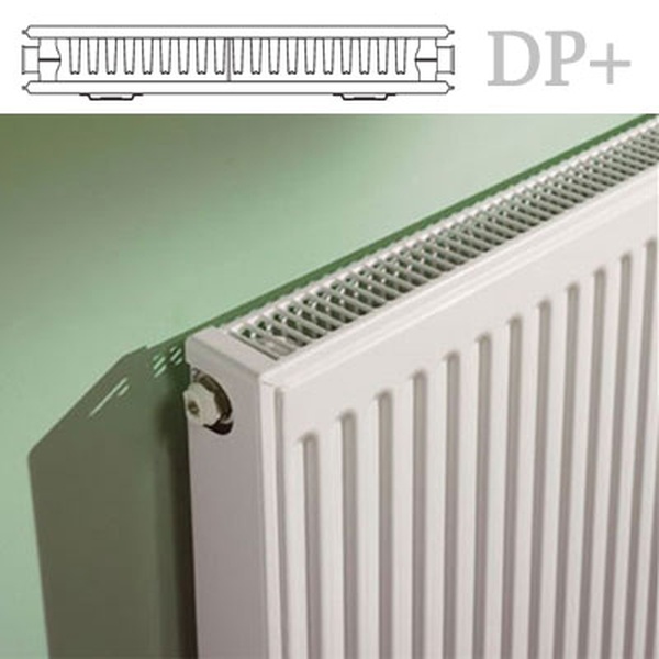 Quinn Barlo Compact 600 x 600mm Radiator Double Panel + Q21606CB