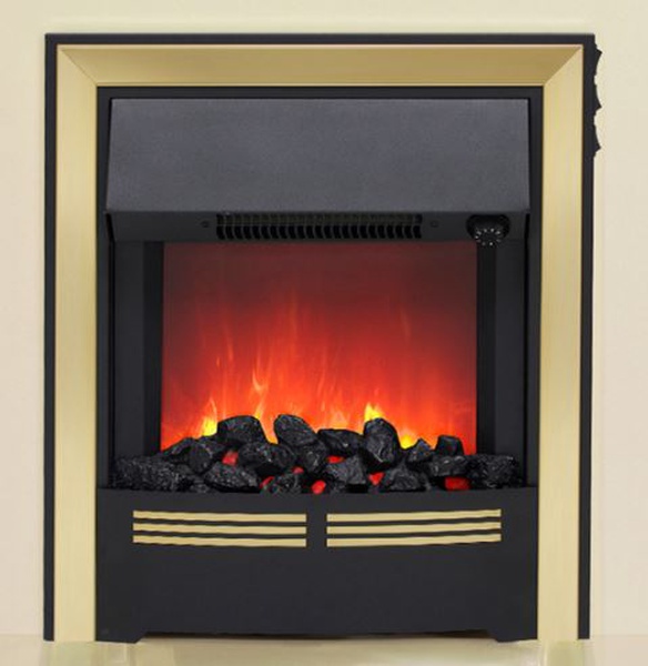 BeModern Vitesse 2kw Inset Electric Fire Brass 144052BS