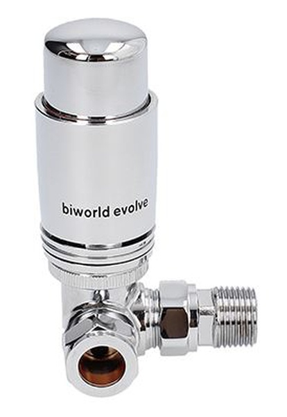 BiWorld Elegance 15mm Wave Chrome Corner TRV EV-EC15C
